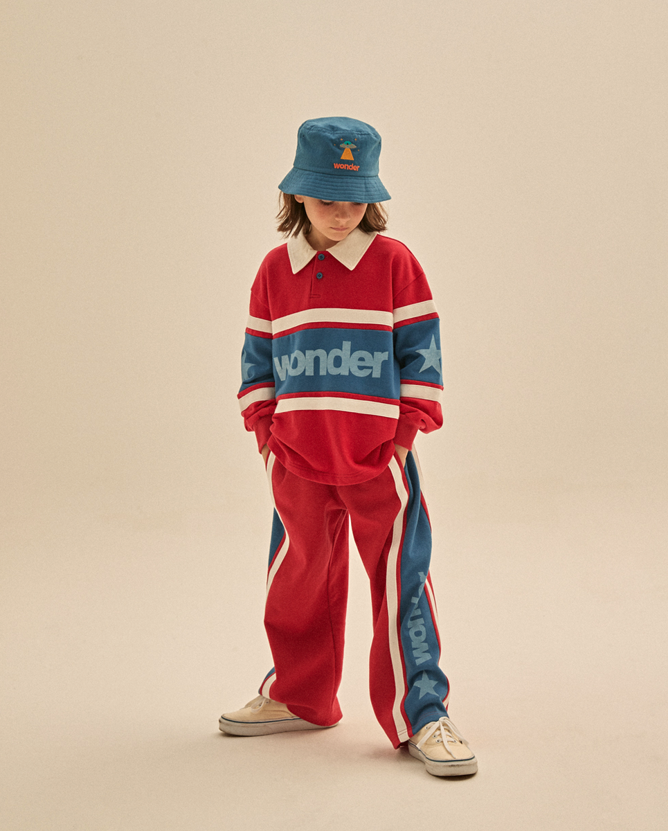 Jelly Mallow Wonder Star Collar T-shirt - Red - 120cm Last One – Rabbit ...