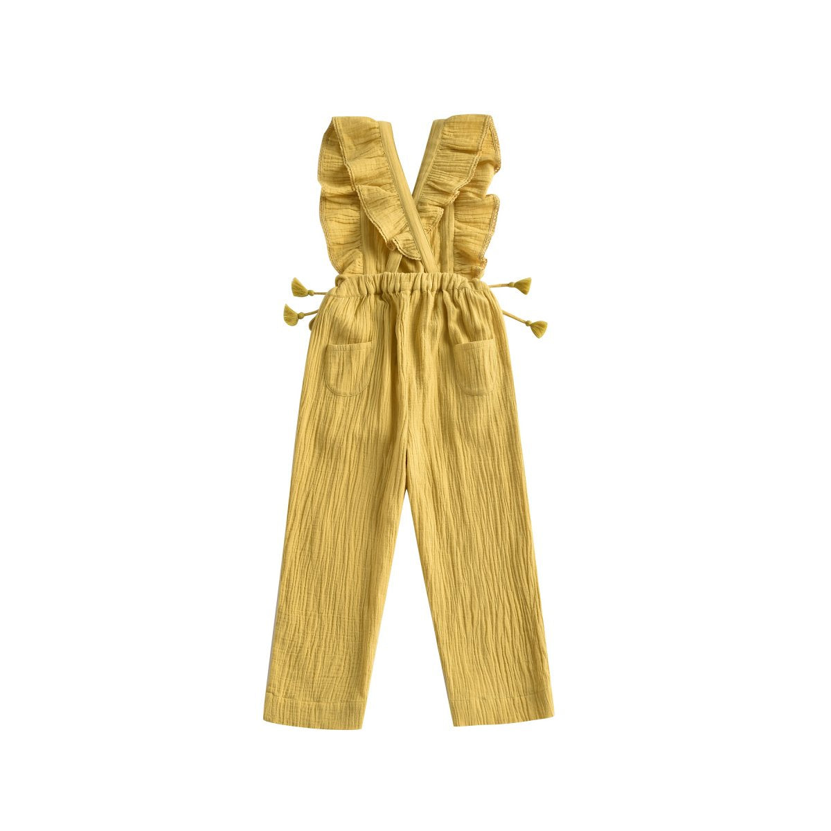 Louise Misha Organic Amish Overall - Honey - 5Y Last One – Rabbit Hall